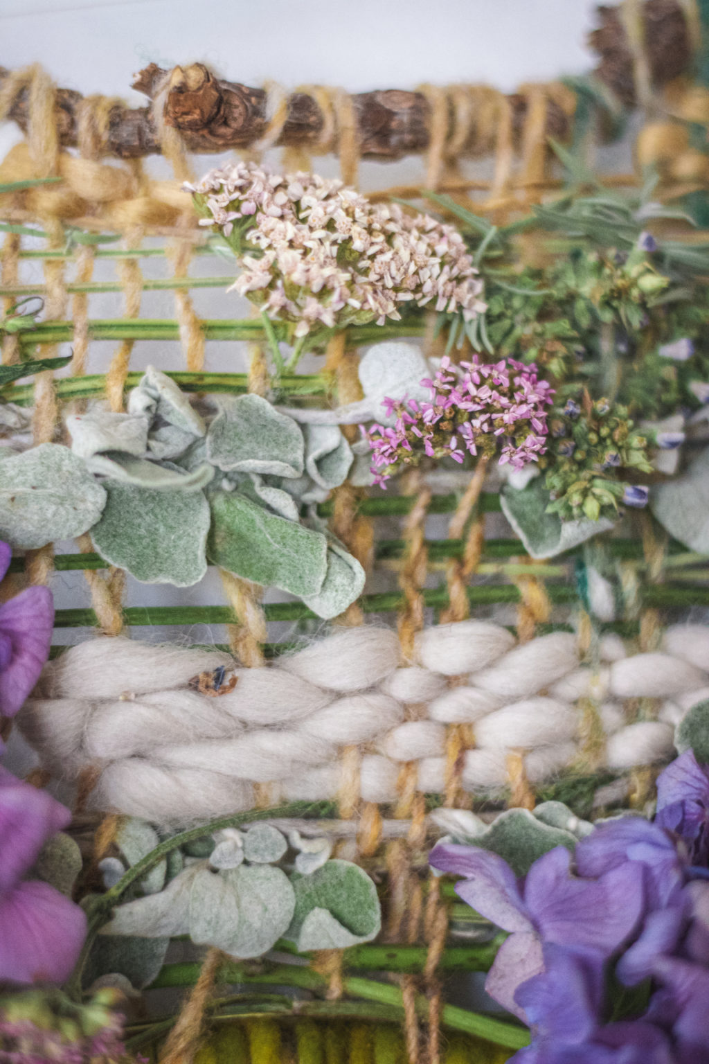 Nature Weaving Wall Hanging Project