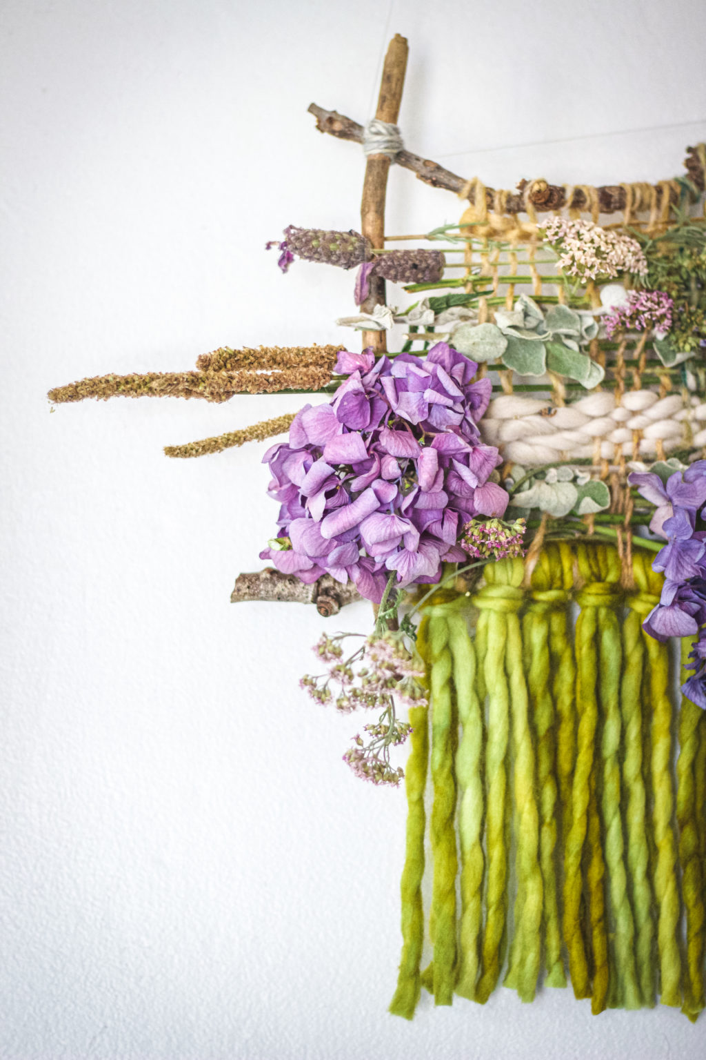 Nature Weaving Wall Hanging Project